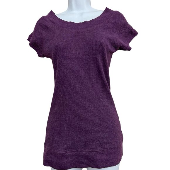 Energie | Tops | Vtg Y2k Energie Slim Fitted Ribbed Knit Top Xl Purple ...